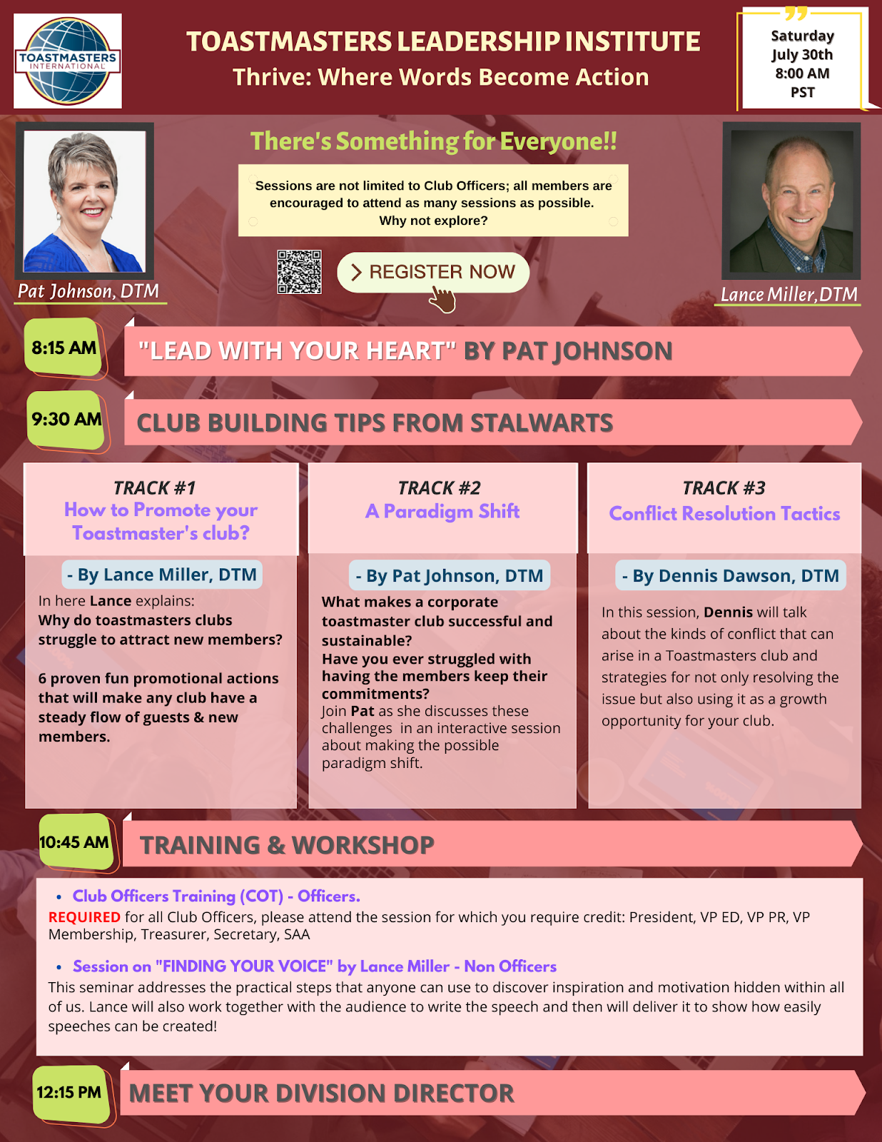 Toastmasters Leadership Institute | District 101 Toastmasters