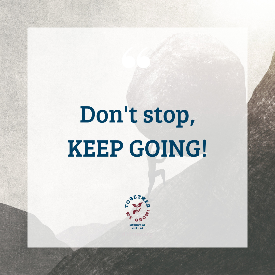 The WHY series: Why Continue in Toastmasters? | District 101 Toastmasters